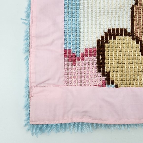 Caron | Accents | Vtg Wonderart Caron Teddy Bear Heart Finished Latch ...